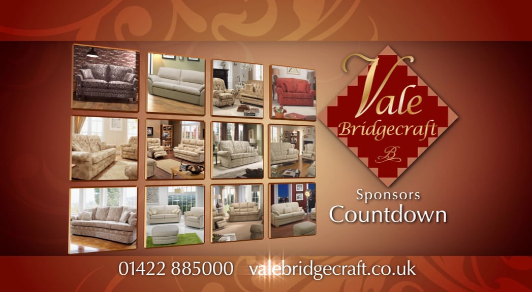 Vale Bridgecraft - Countdown Sponsorship Ident on Vimeo