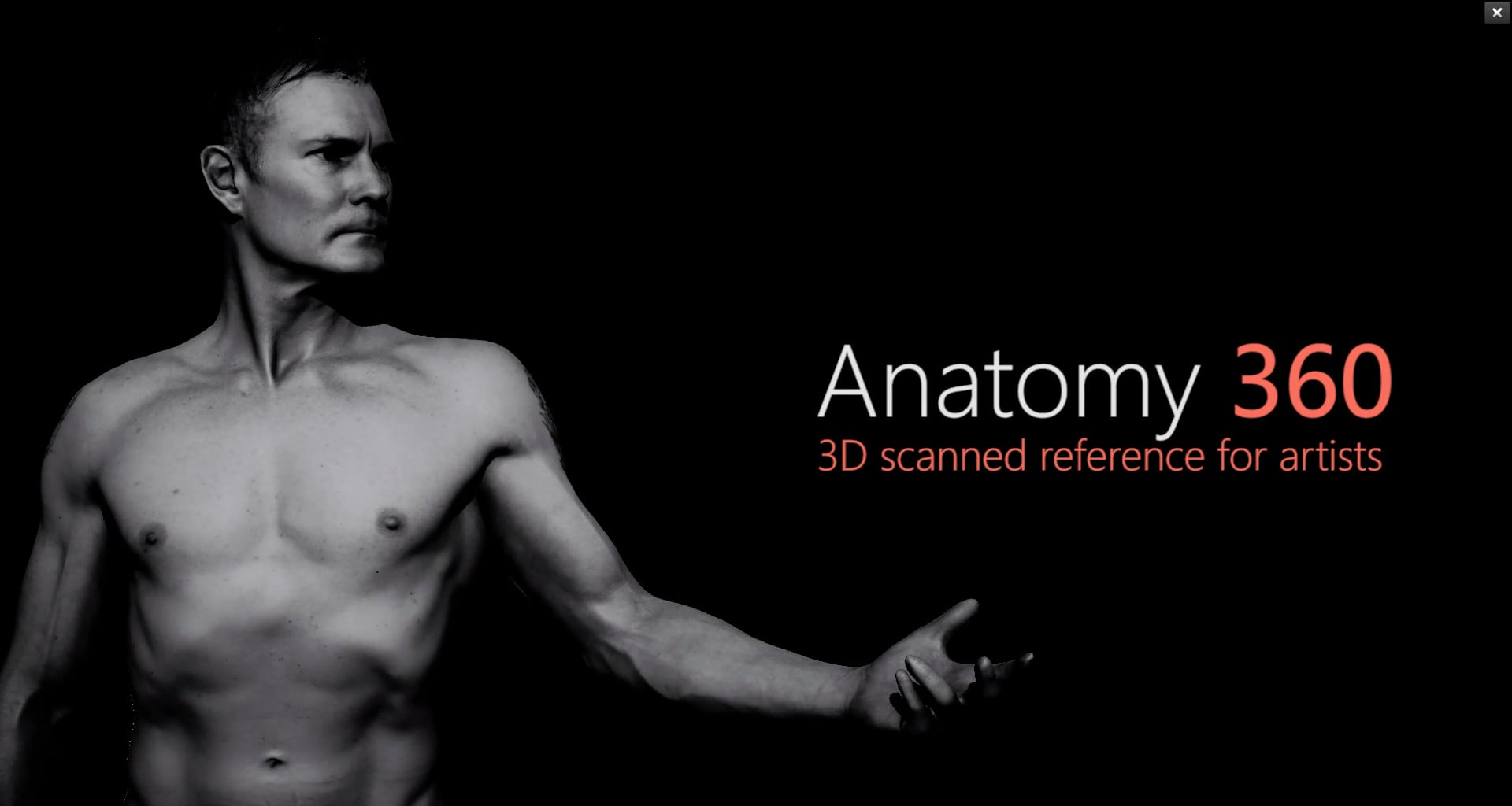 Anatomy 360 - 3D Scanned Reference for artists. on Vimeo