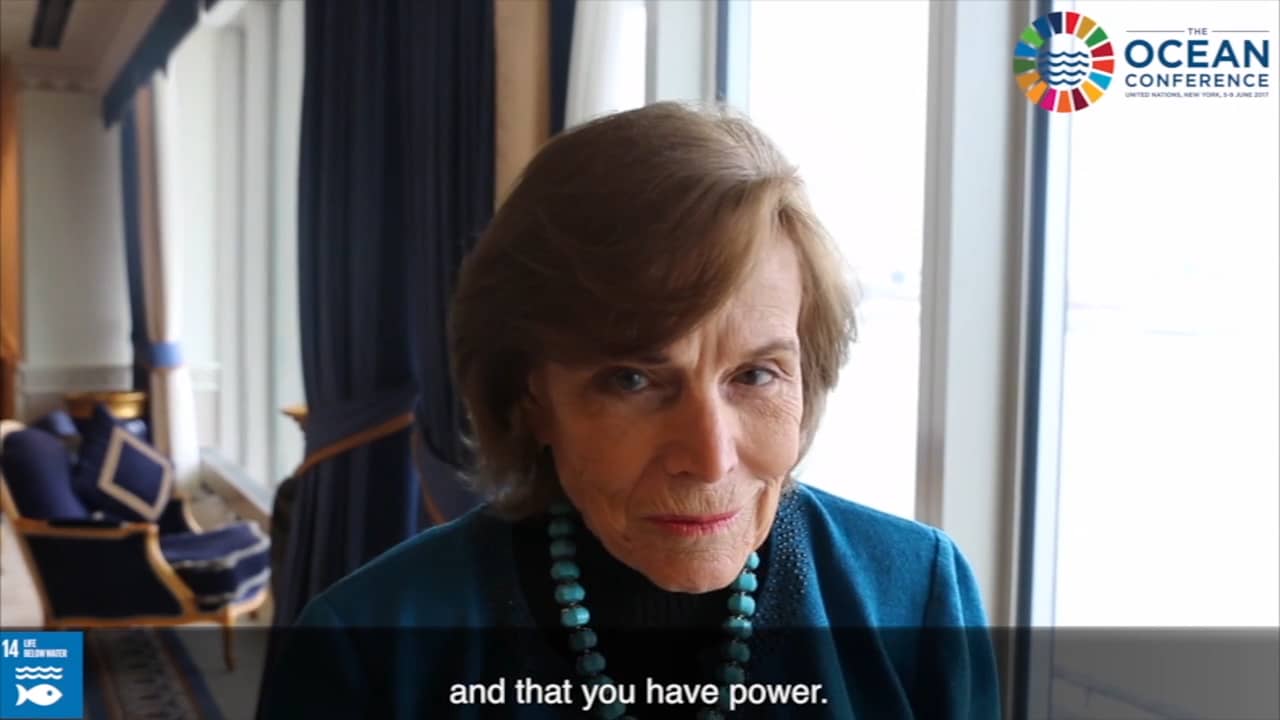 The Ocean Conference: Sylvia Earle on why the ocean matters on Vimeo