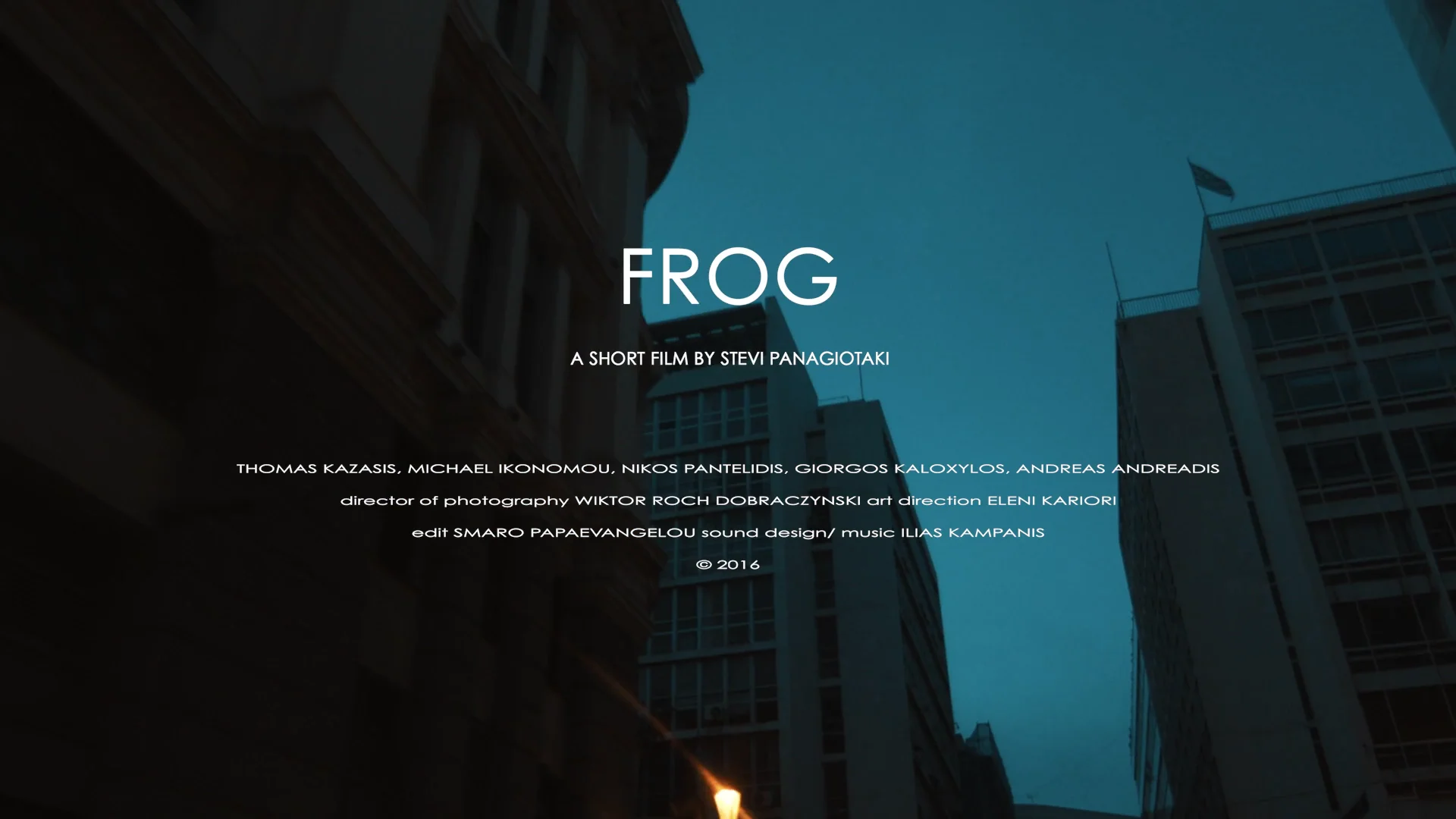 FROG | Official Trailer on Vimeo