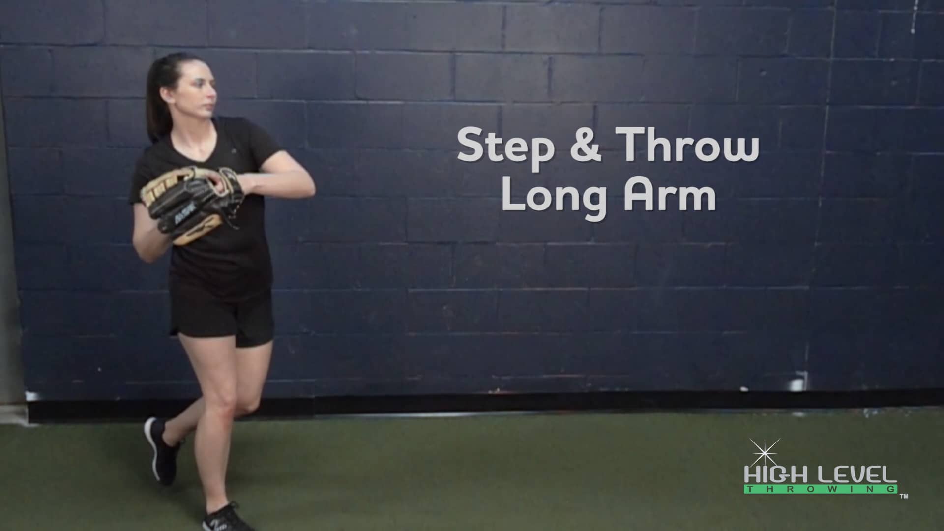 Softball Throwing Mechanics: Full Long Arm Action Throw | High Level ...