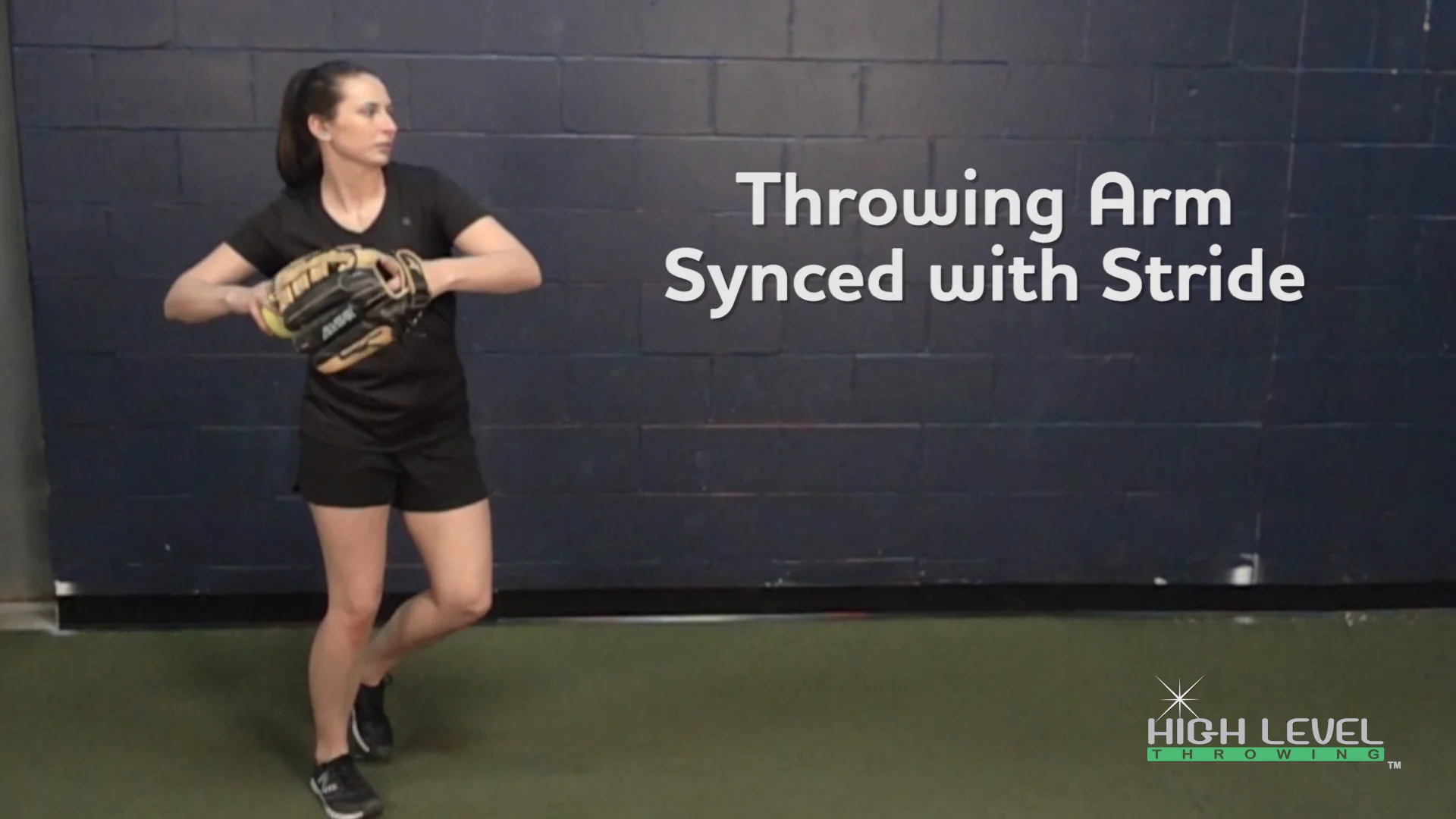 Softball Throwing Mechanics: Timing of Throwing Arm vs Stride | High ...