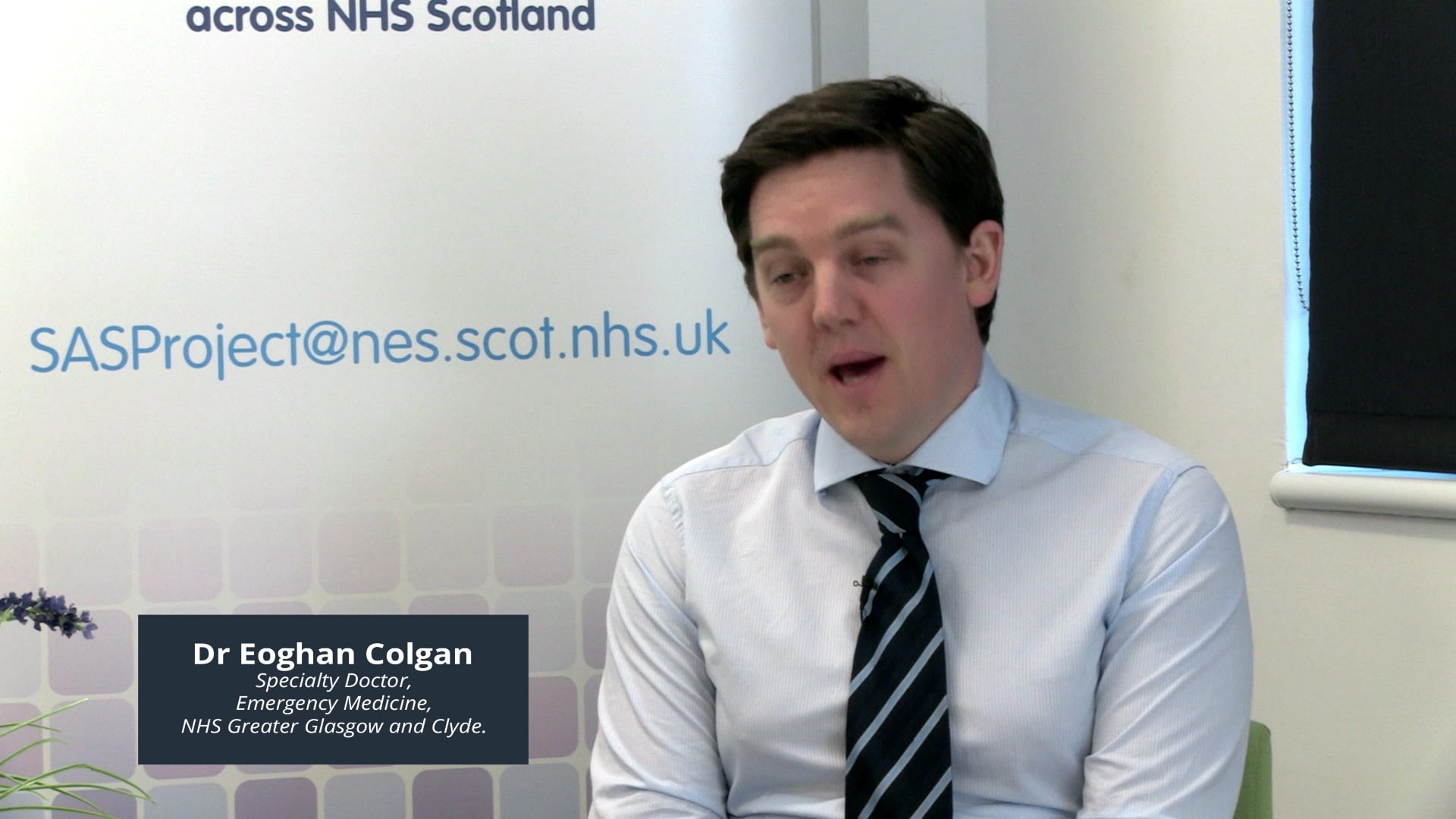 Dr Eoghan Colgan, Specialty Doctor, Emergency Medicine on Vimeo