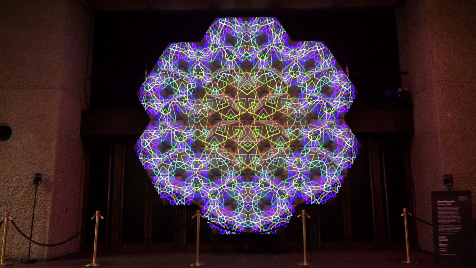 NUMINA Installation clip with music. on Vimeo