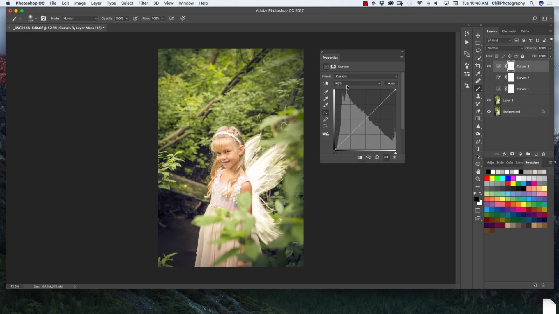 How to Create the Matte effect - Photoshop