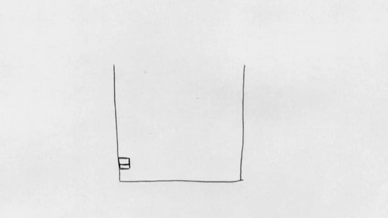 3D box in 2D box, hand-drawing animation on Vimeo