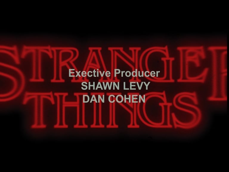 Stranger Things Motion Graphic on Vimeo