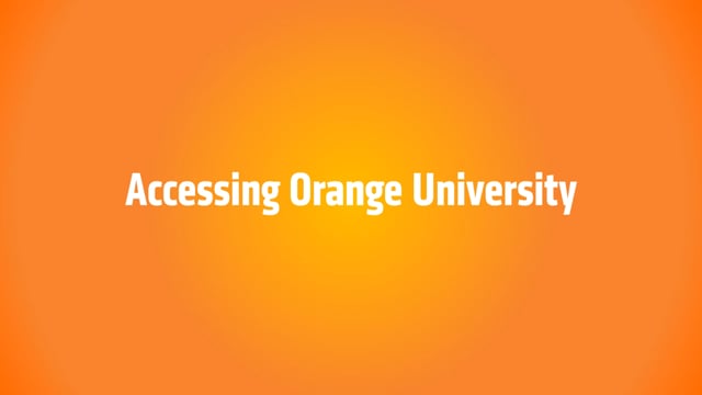Orange University on Vimeo