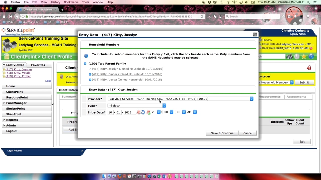 Entry Exit Process (Part 1) on Vimeo
