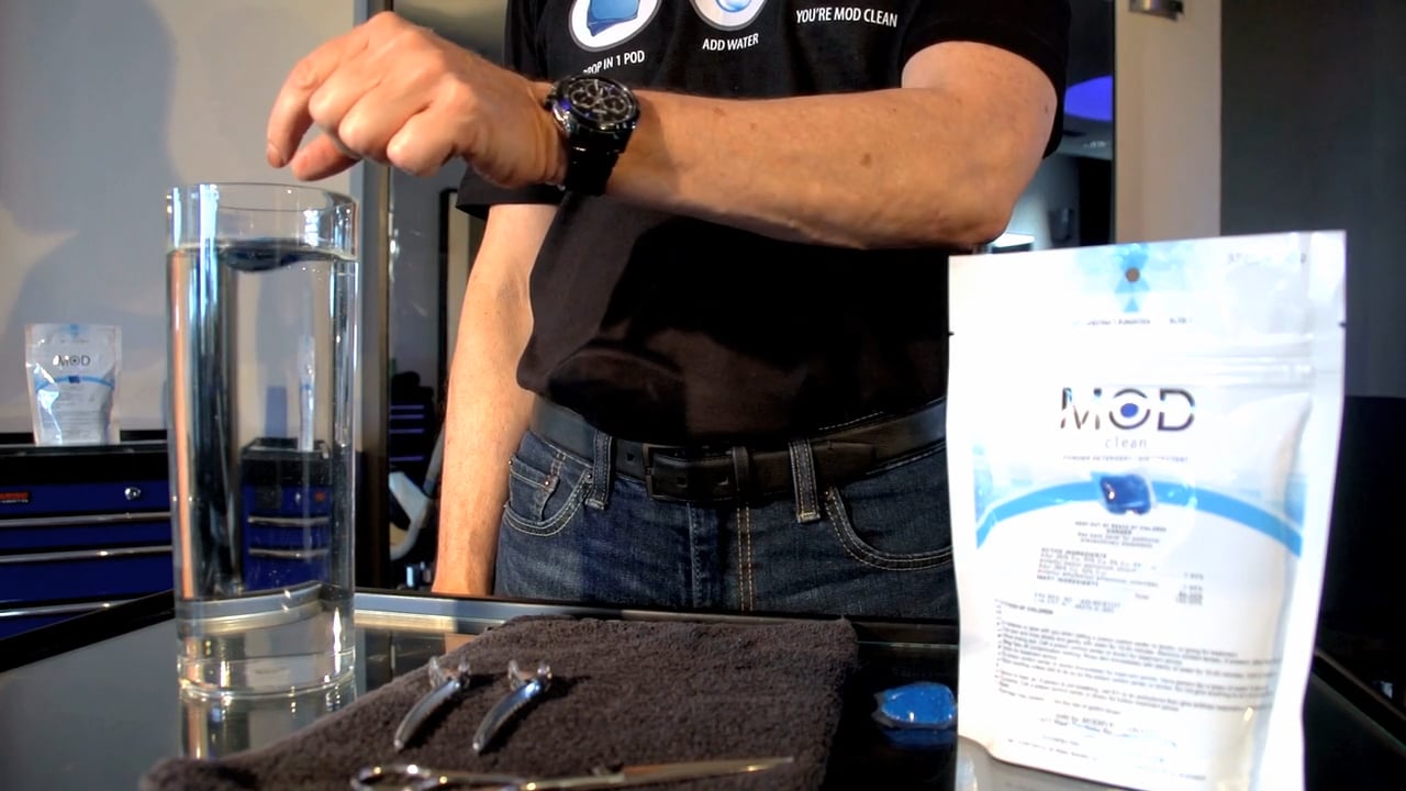 Mod Clean Disinfectant Pods on Vimeo