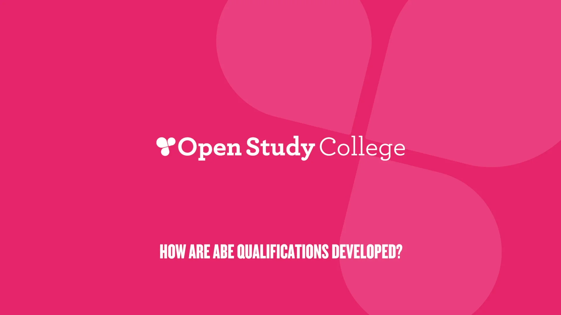 How are ABE qualifications developed?