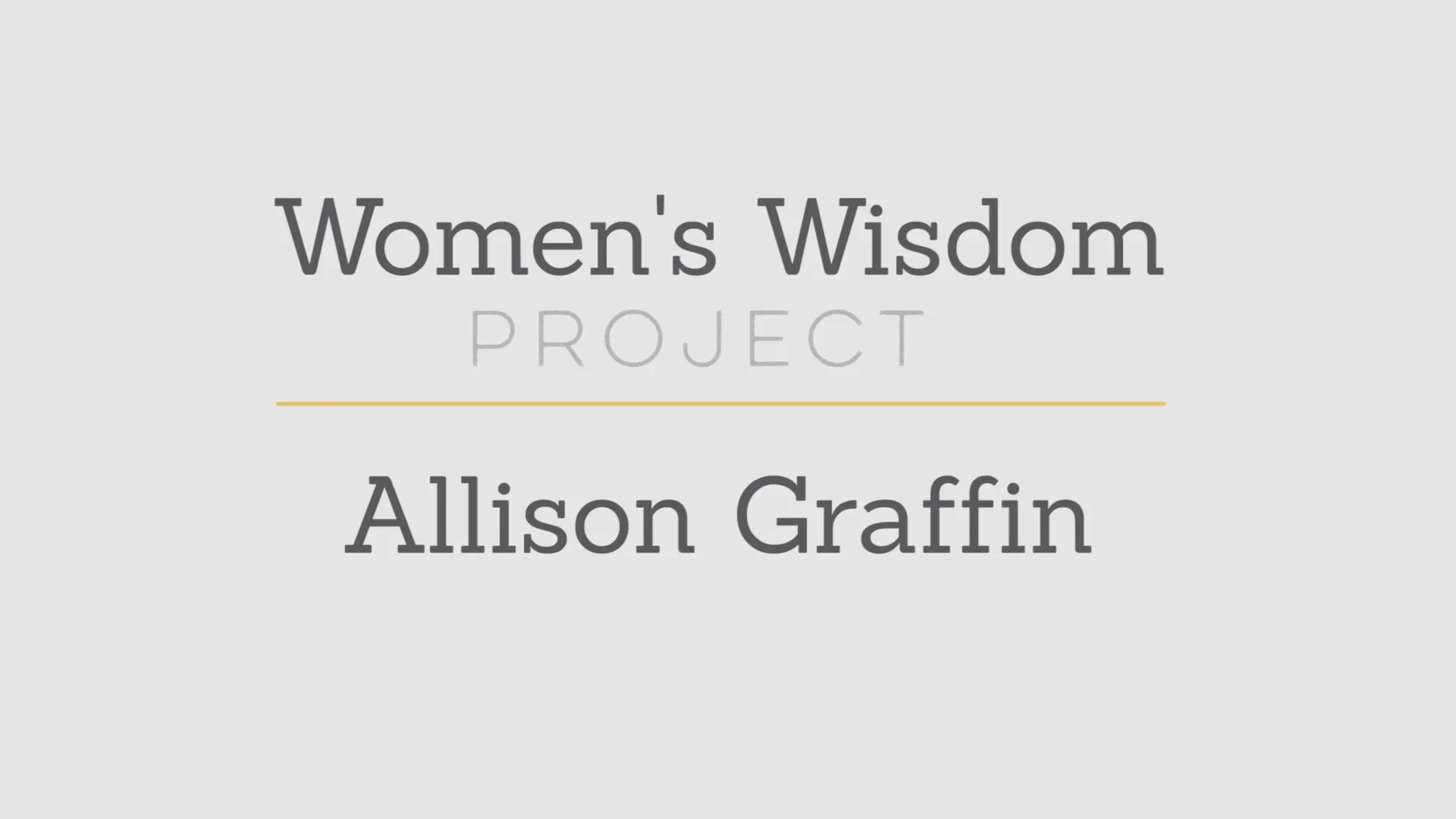 Putting Her Back Into History: Women's Wisdom Project Interviews ...