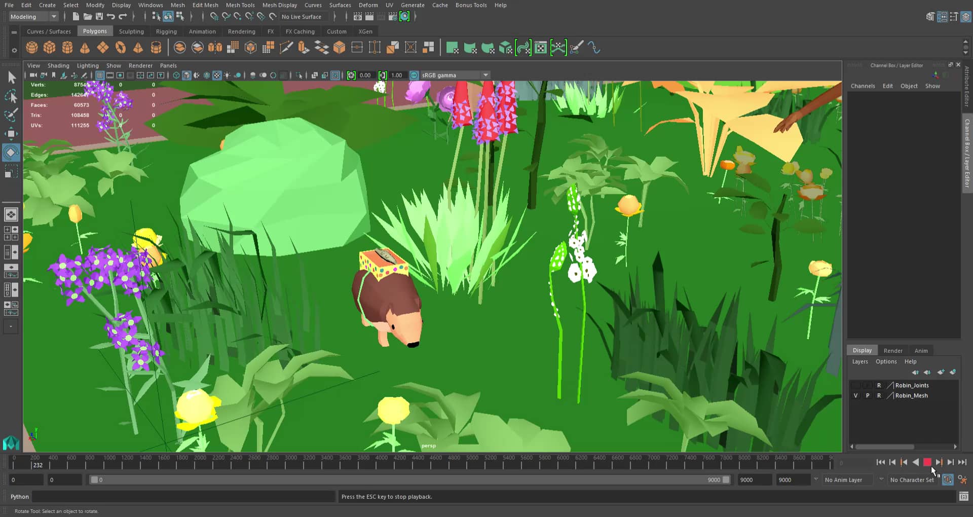 Hedgehog animation on Vimeo