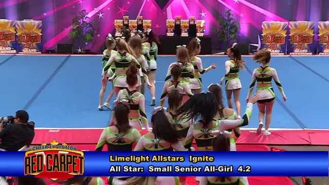 Limelight Allstars Ignite Small Senior All-Girl 4.2 on Vimeo