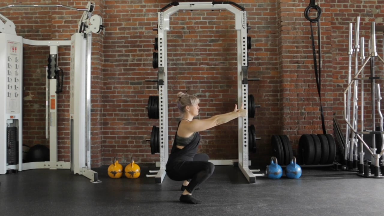 Bodyweight Vertical Squat on Vimeo