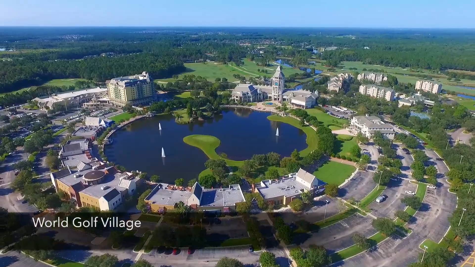 Renaissance World Golf Village St. Augustine Florida Aerial Tour on Vimeo