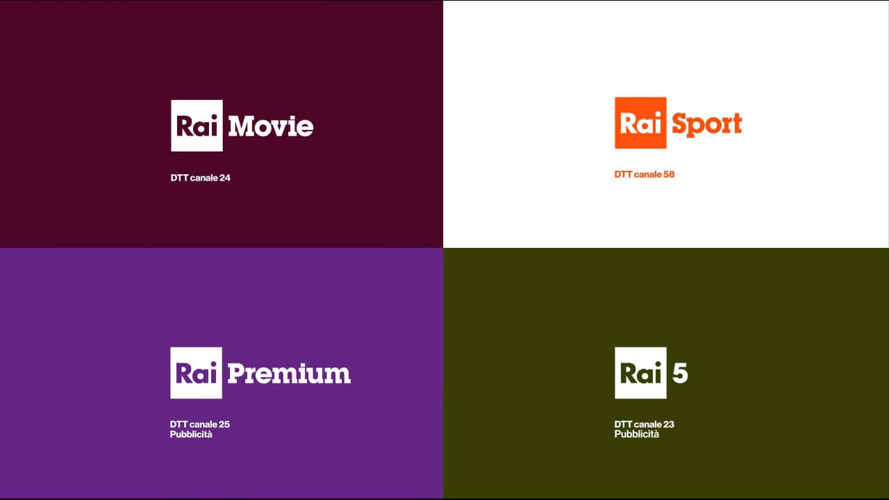 RAI CHANNELS REBRAND on Vimeo