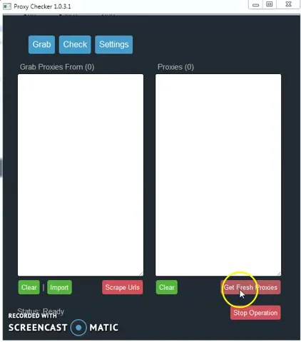 Free Public Proxy Scraper 2017, Proxy List Scraper and Checker by Bywex ...