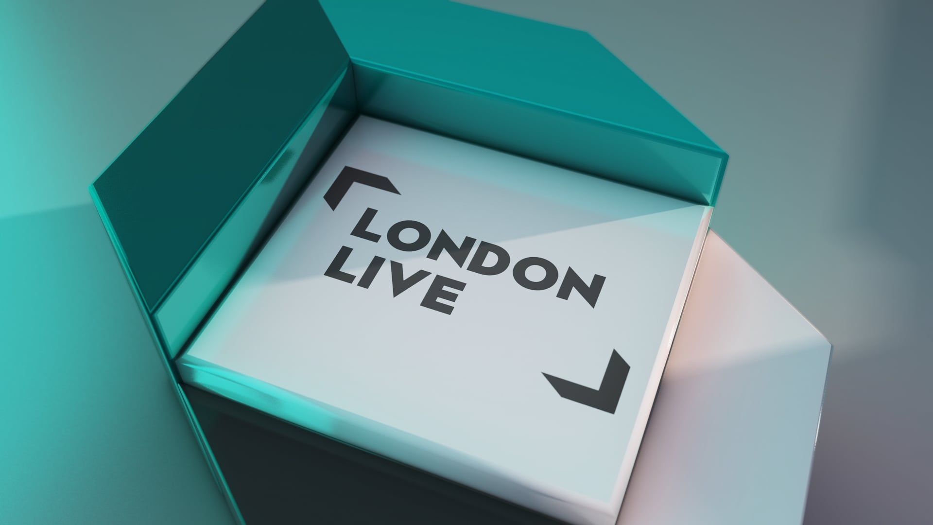 London Live Logo Resolve - Teal on Vimeo