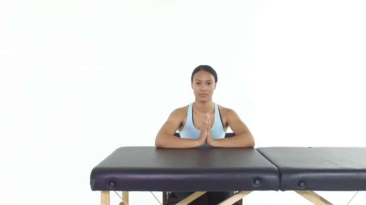 Seated Trapezius Stretch