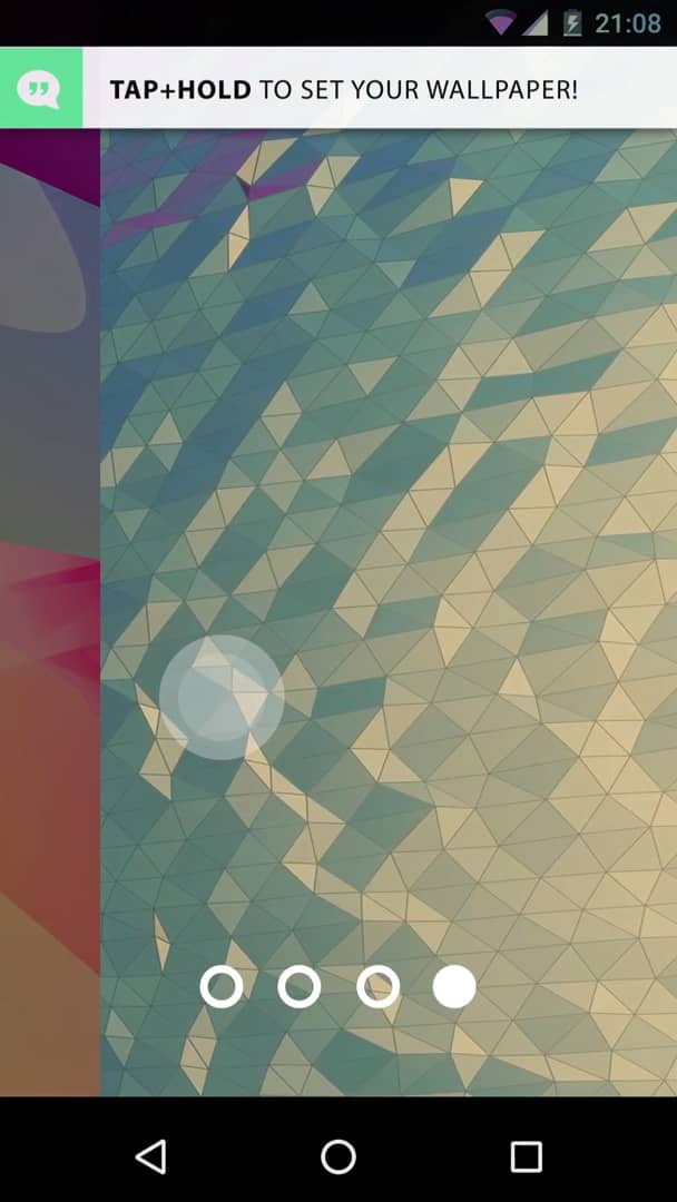 App's user interaction demostration on Vimeo