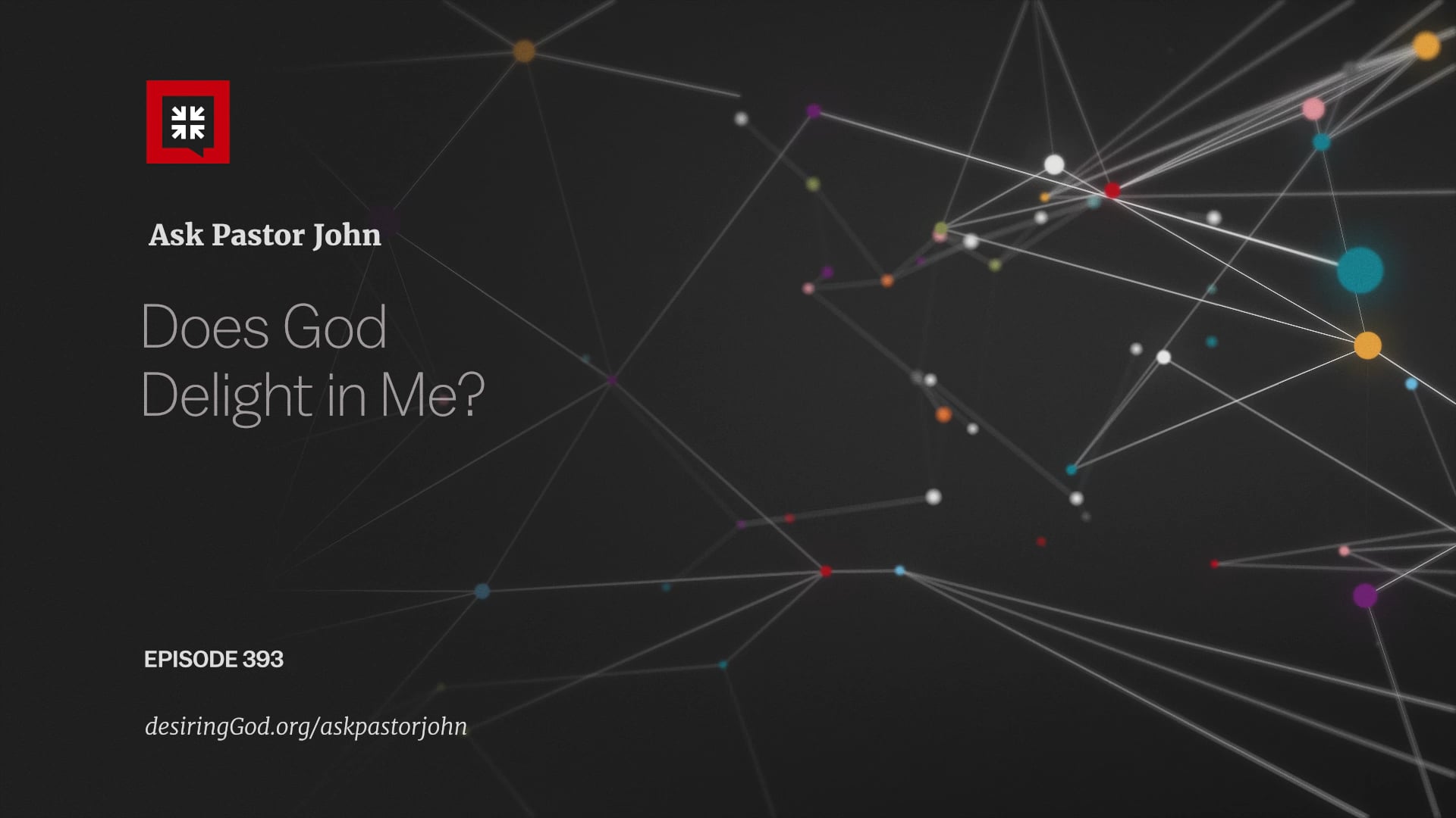 Does God Delight in Me? // Ask Pastor John on Vimeo