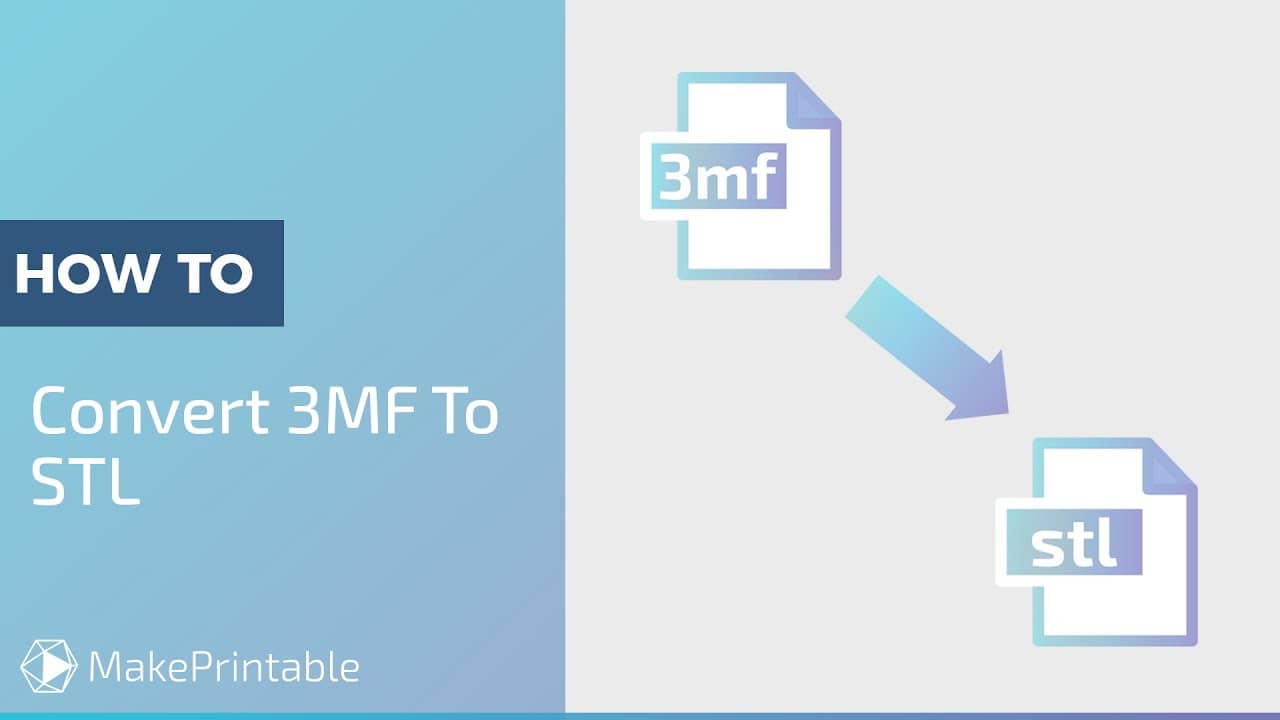 How to convert 3MF to STL online for 3D Printing on Vimeo