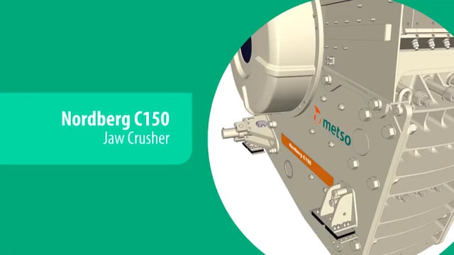 Nordberg C150 Jaw Crusher on Vimeo
