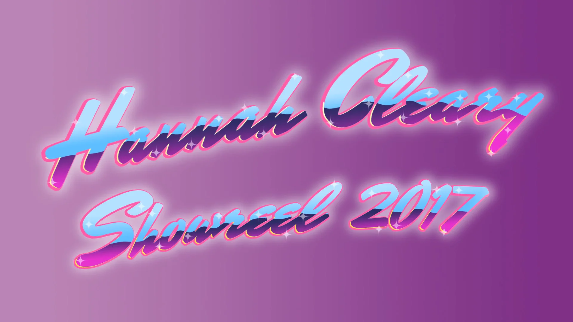 Hannah Cleary Showreel 2017 - Compositing and Backgrounds on Vimeo