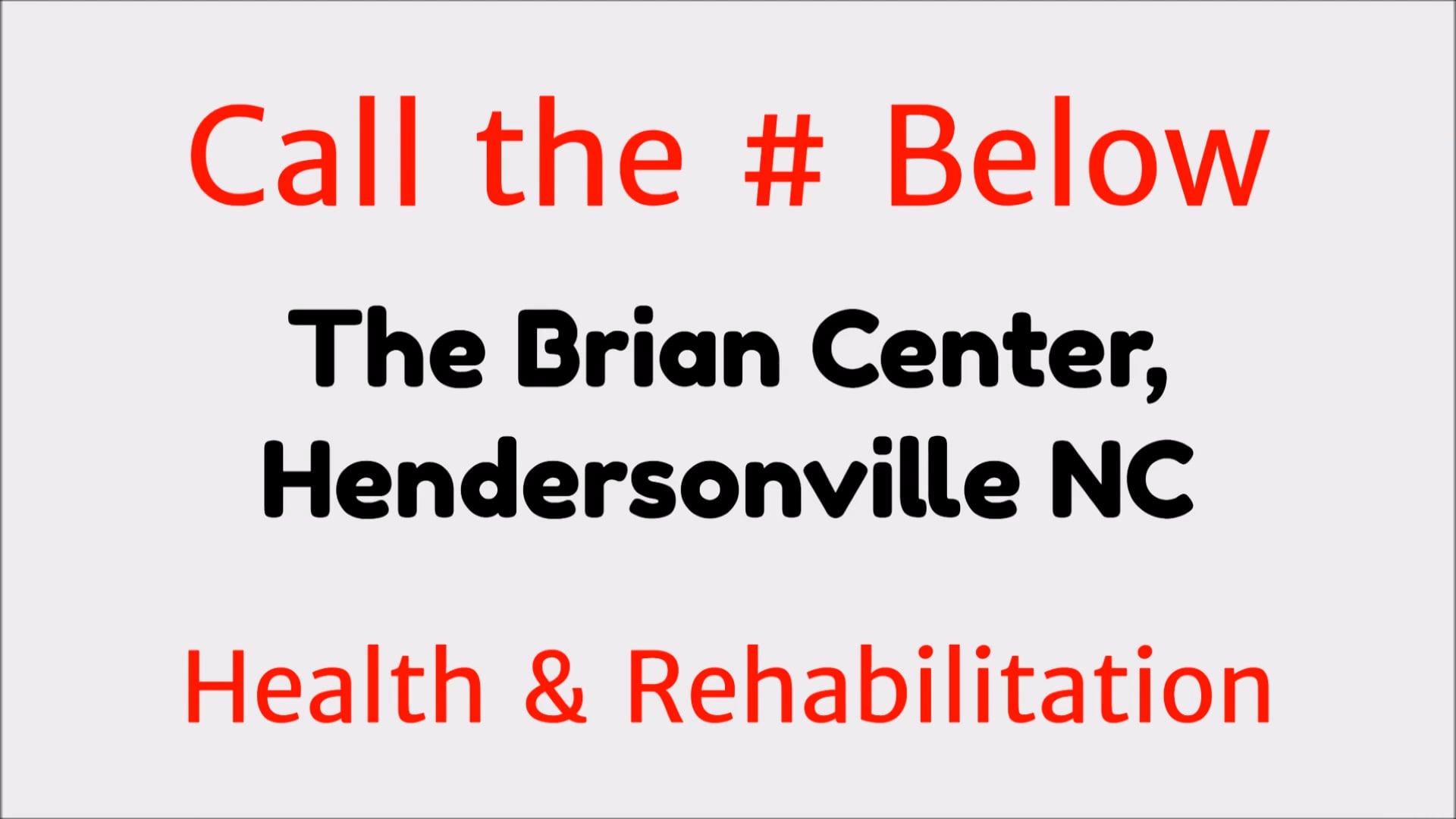 The Brian Center Hendersonville NC - BETTER Health & Rehabilitation ...