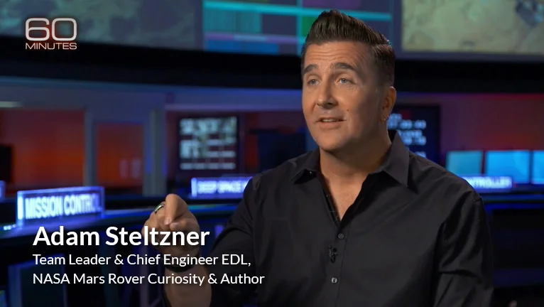 Adam Steltzner on CBS 60 Minutes: Life On Mars? on Vimeo