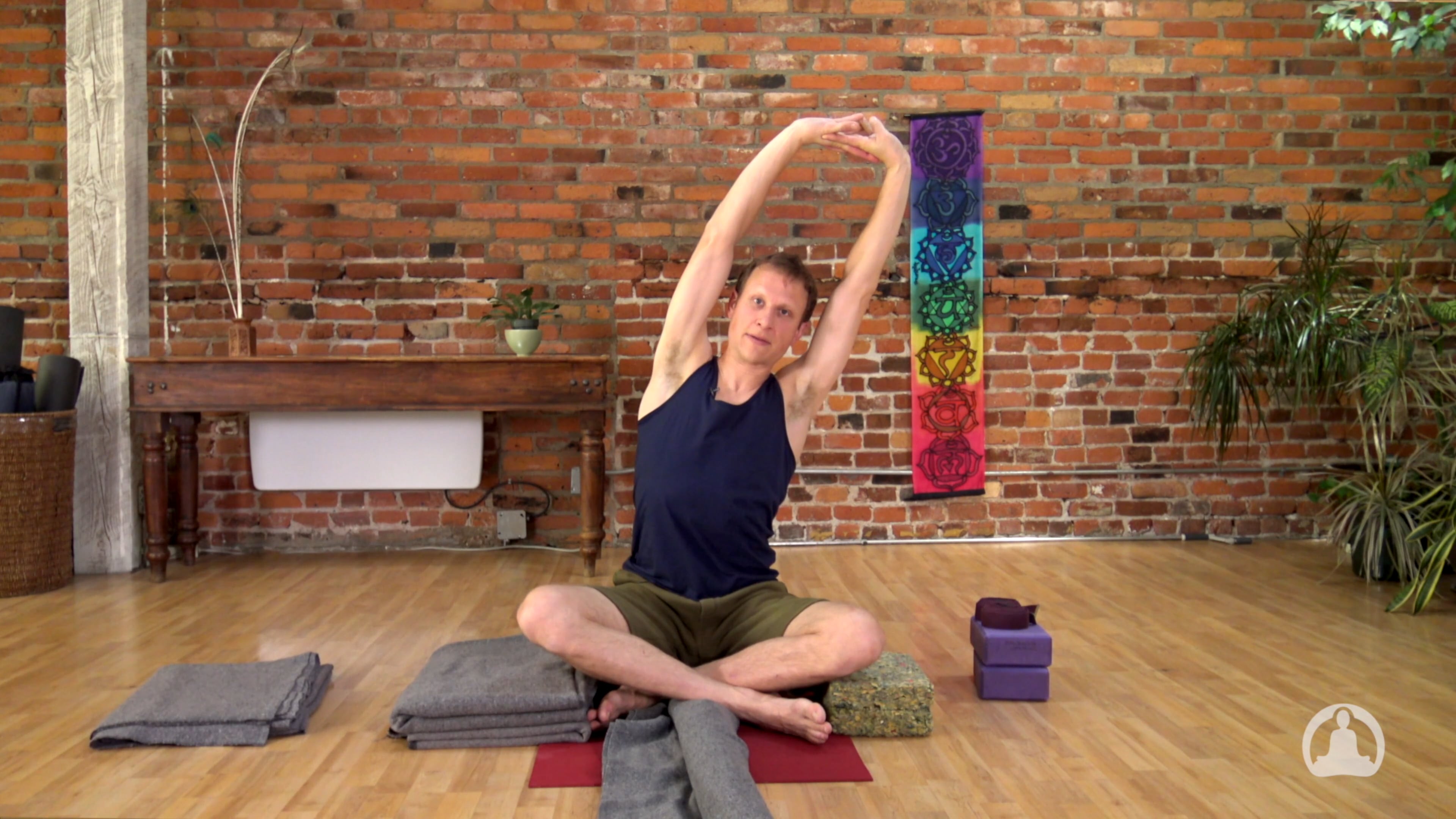 Yoga for Absolute Beginners: Sukhasana and Dandasana with David ...