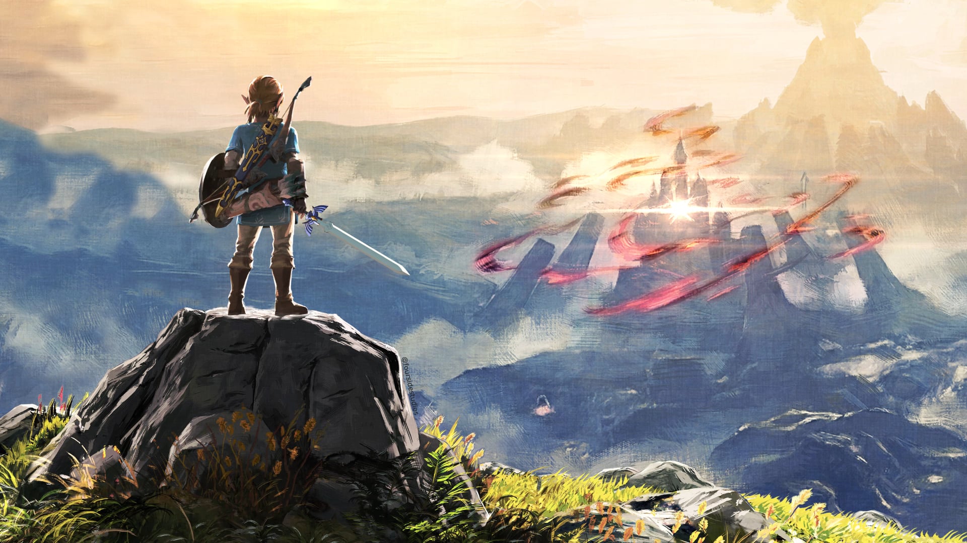Legend of Zelda Breath of the Wild Animated Wallpaper on Vimeo