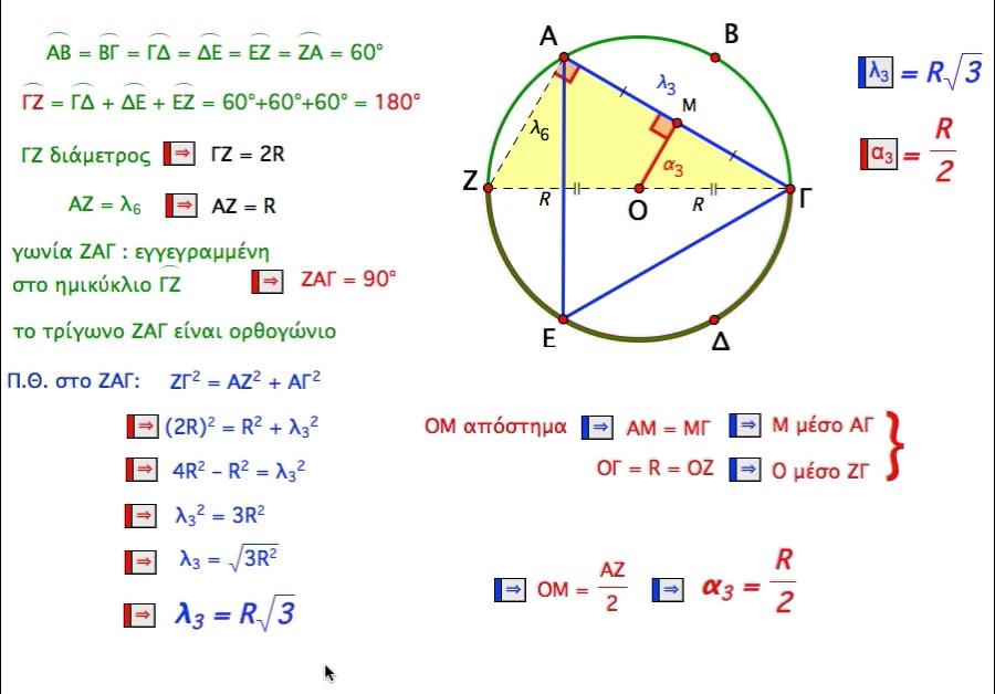 §11.3 Ισόπλευρο Τρίγωνο on Vimeo