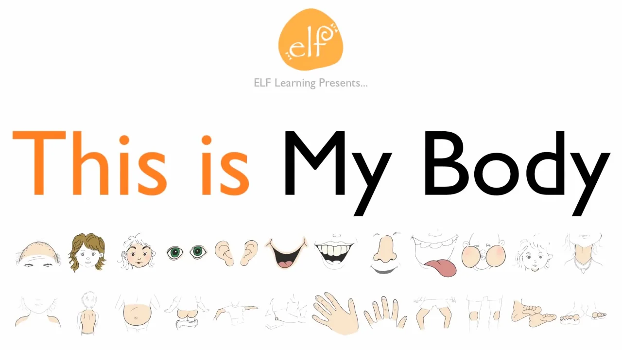 Body Parts Chant for Kids - (This is These are ) by ELF Kids Videos (1)