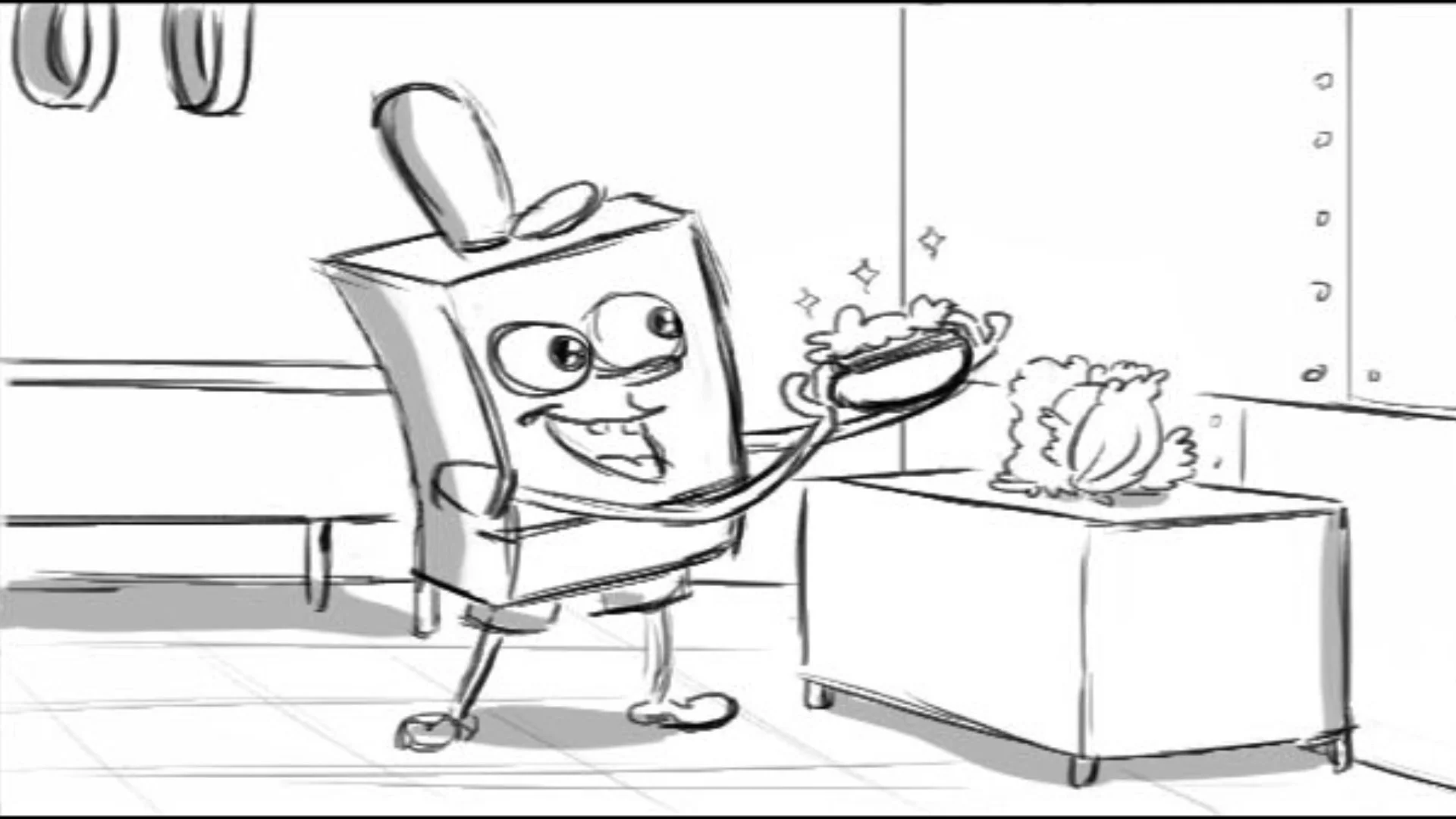 Storyboarding Class Assignment: SPONGEBOB "SPA TREATMENT" - Storyboard ...