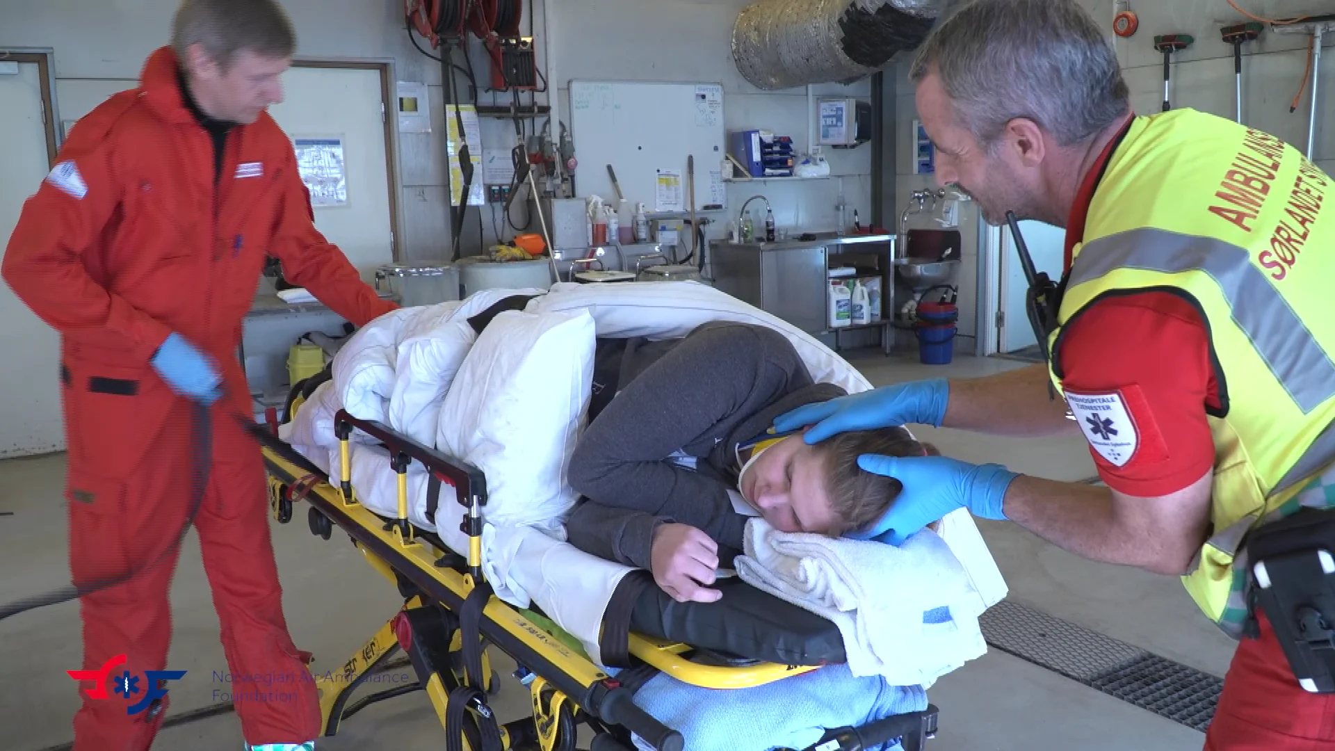 From the supine position on a backboard to the lateral trauma position ...