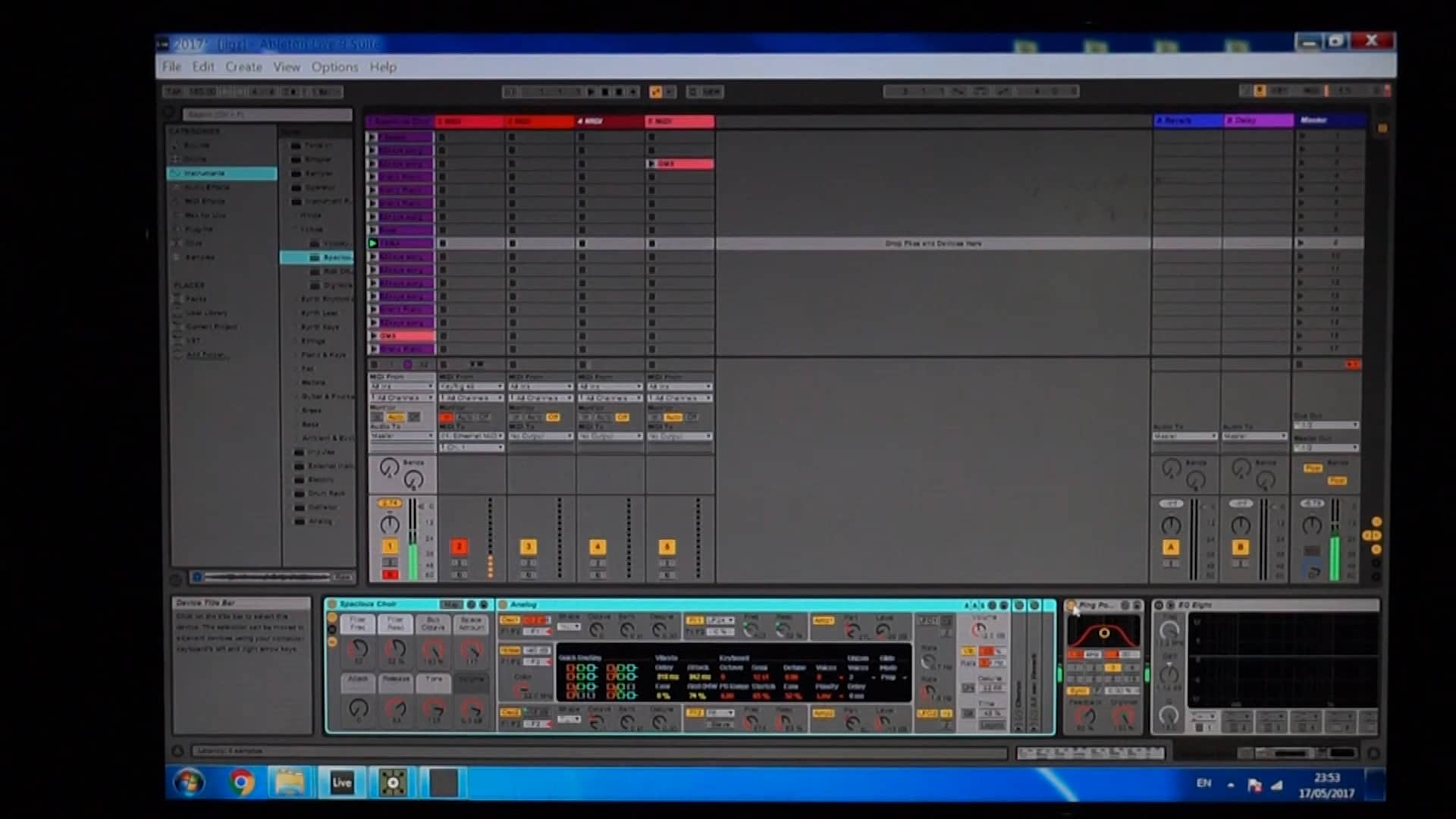 Audio visual instrument on Vimeo
