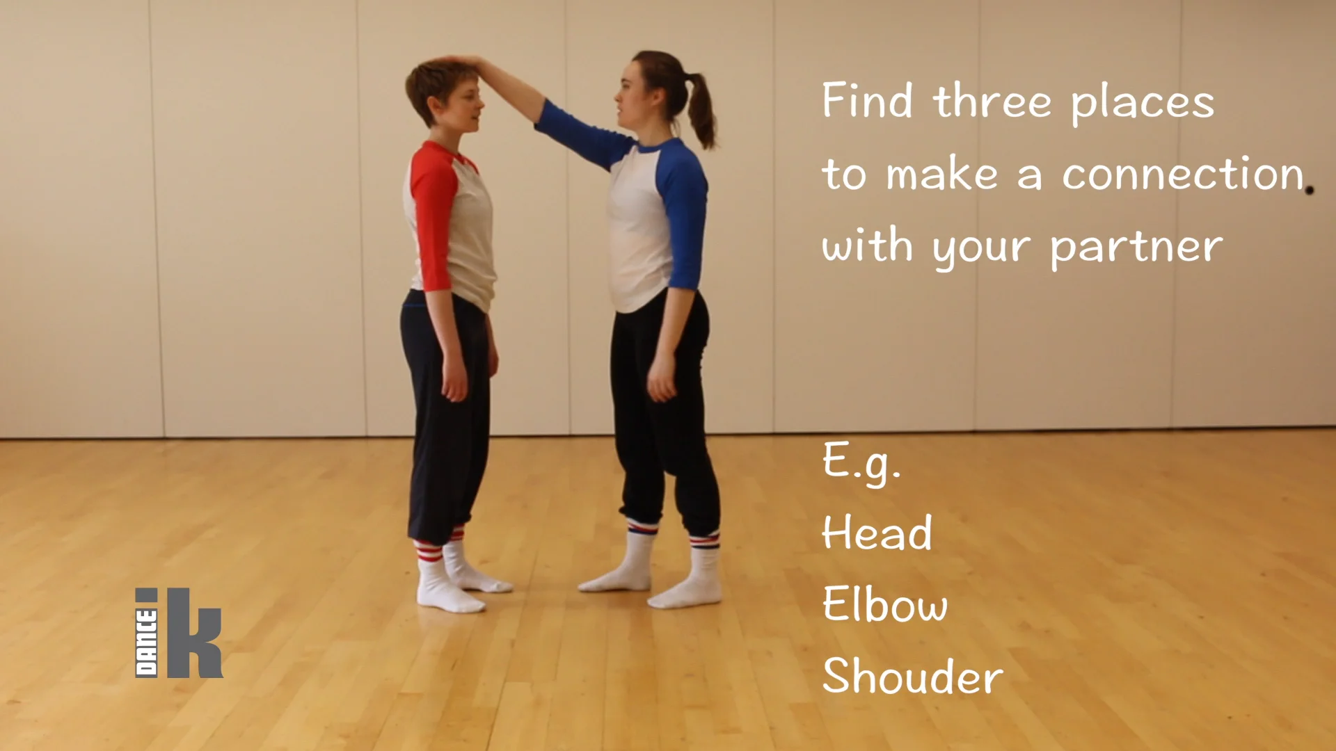 Creative Dance task - Making connections in pairs