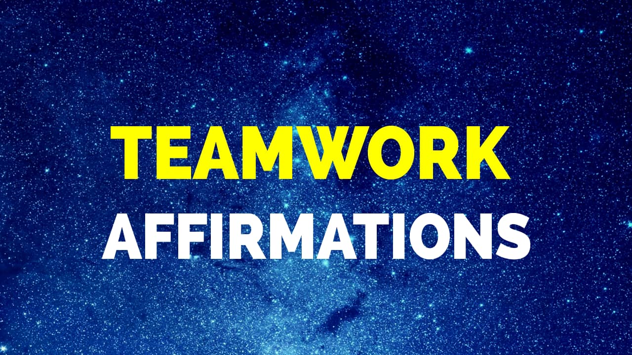 Teamwork Affirmations - Extremely POWERFUL ★★★★★ on Vimeo