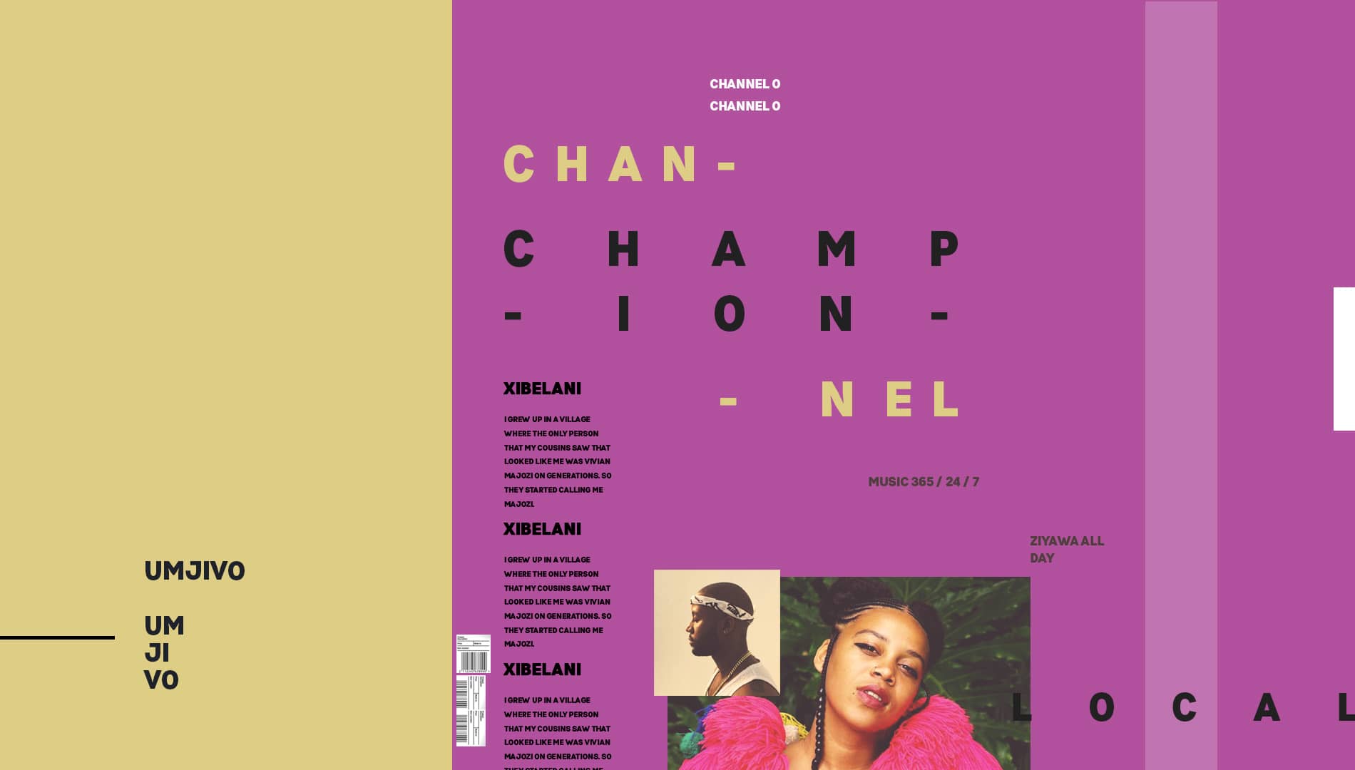 Channel O Champions Advert on Vimeo