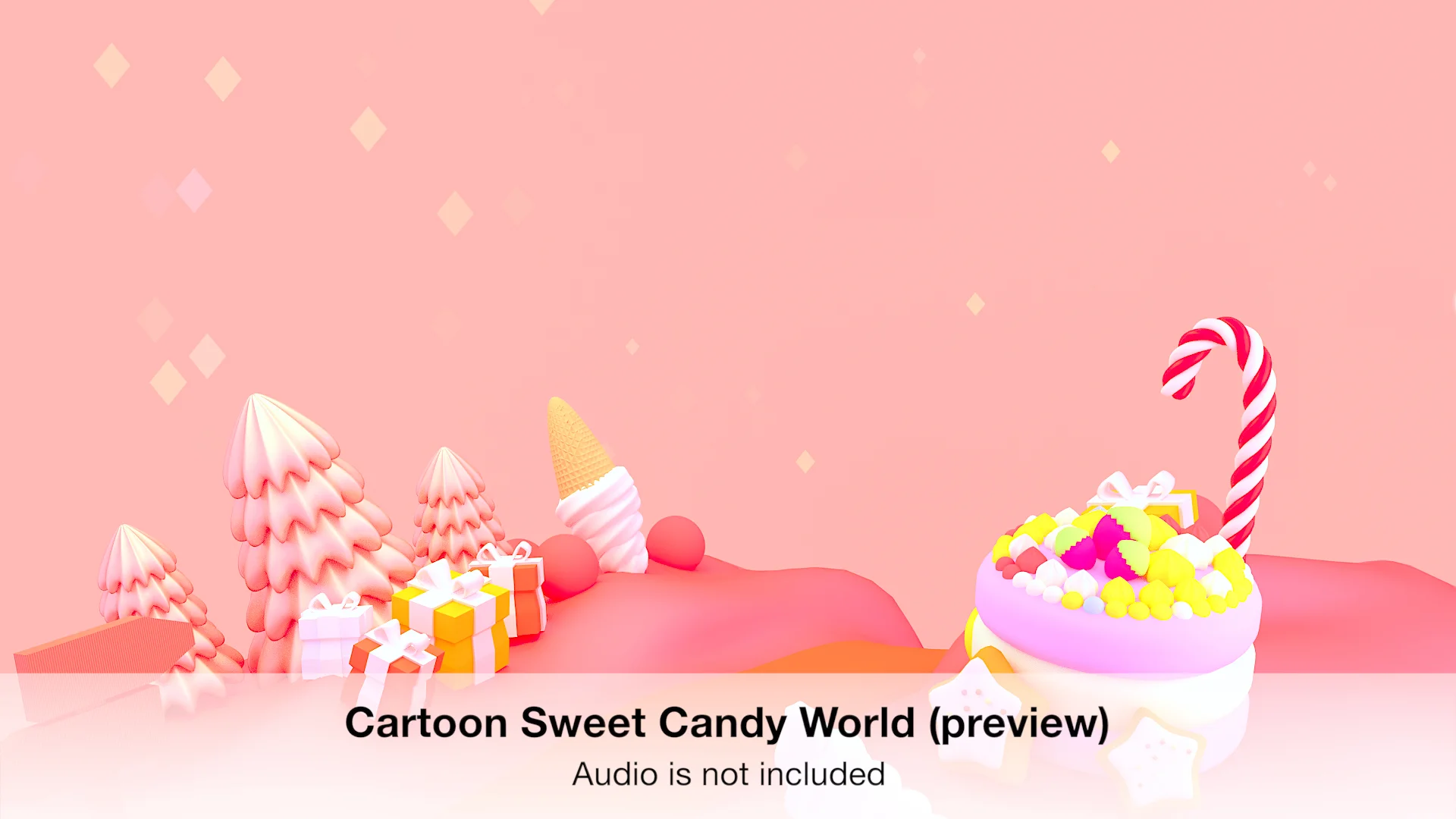 Cartoon Sweet Candy World - Motion Graphic Project - Cartoon Animation ...