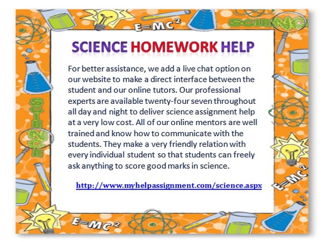 Science homework and Assignment Help on Vimeo