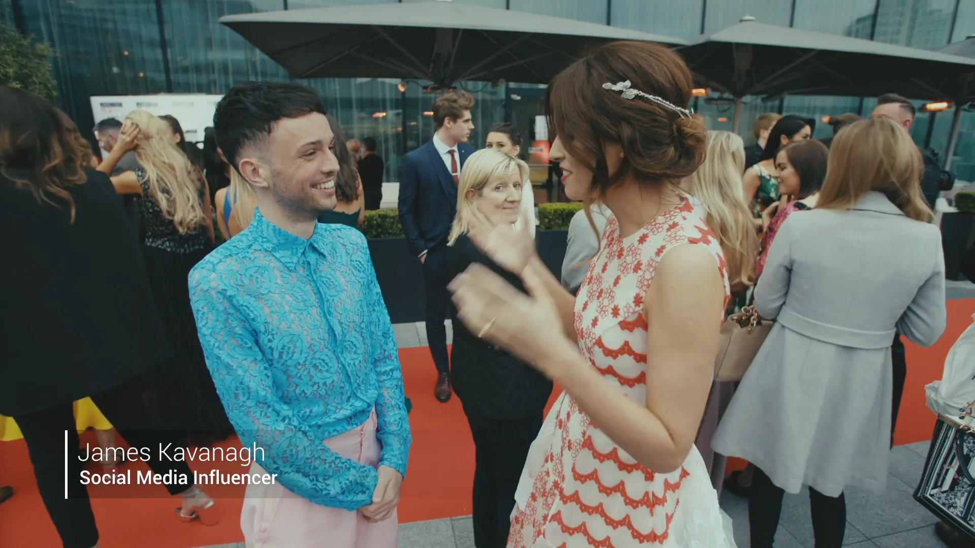 James Kavanagh @ Peter Mark VIP Style Awards 2017