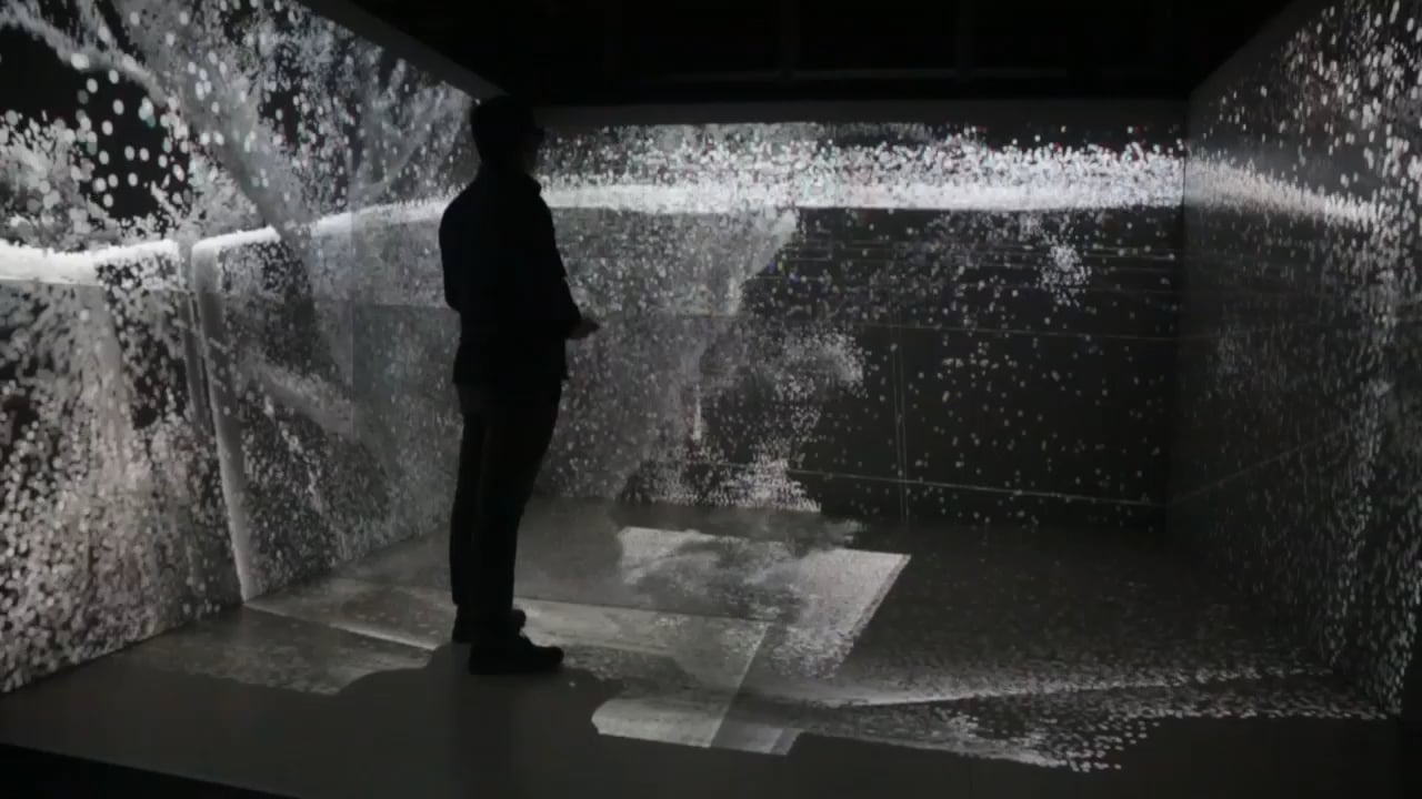 Work in Progress - 3D CAVE Projection on Vimeo