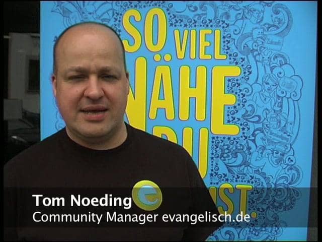 Interview Tom Noeding (evangelisch.de) über Barcamp Kirche on Vimeo