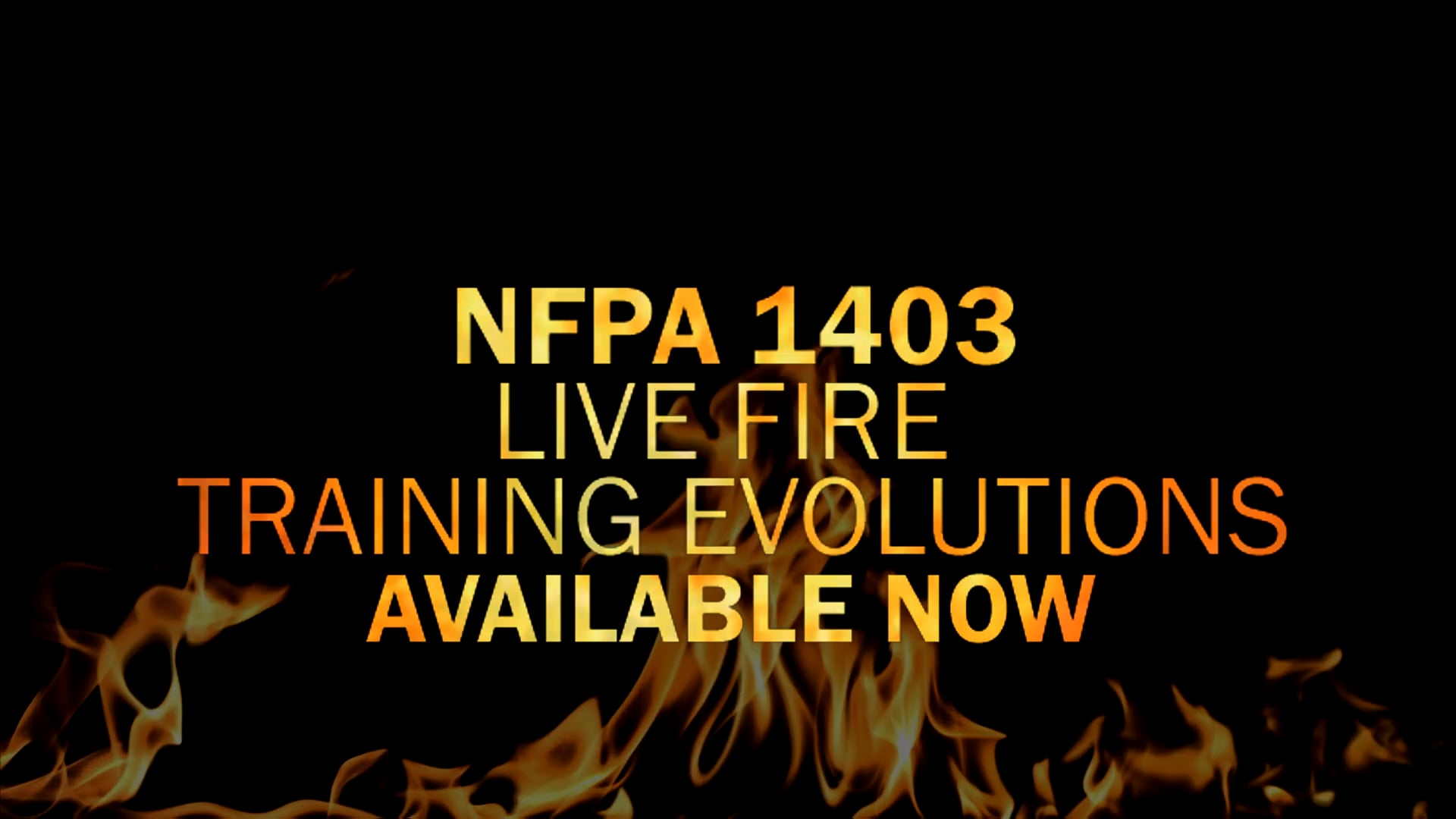 NFPA 1403 Live Fire Training Evolutions on Vimeo