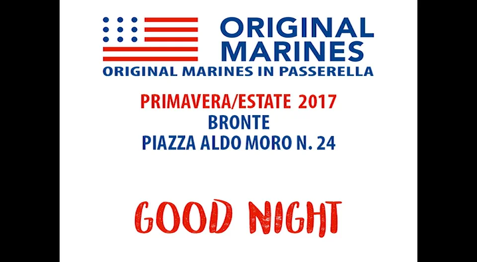 Original Marines - GOOD NIGHT on Vimeo