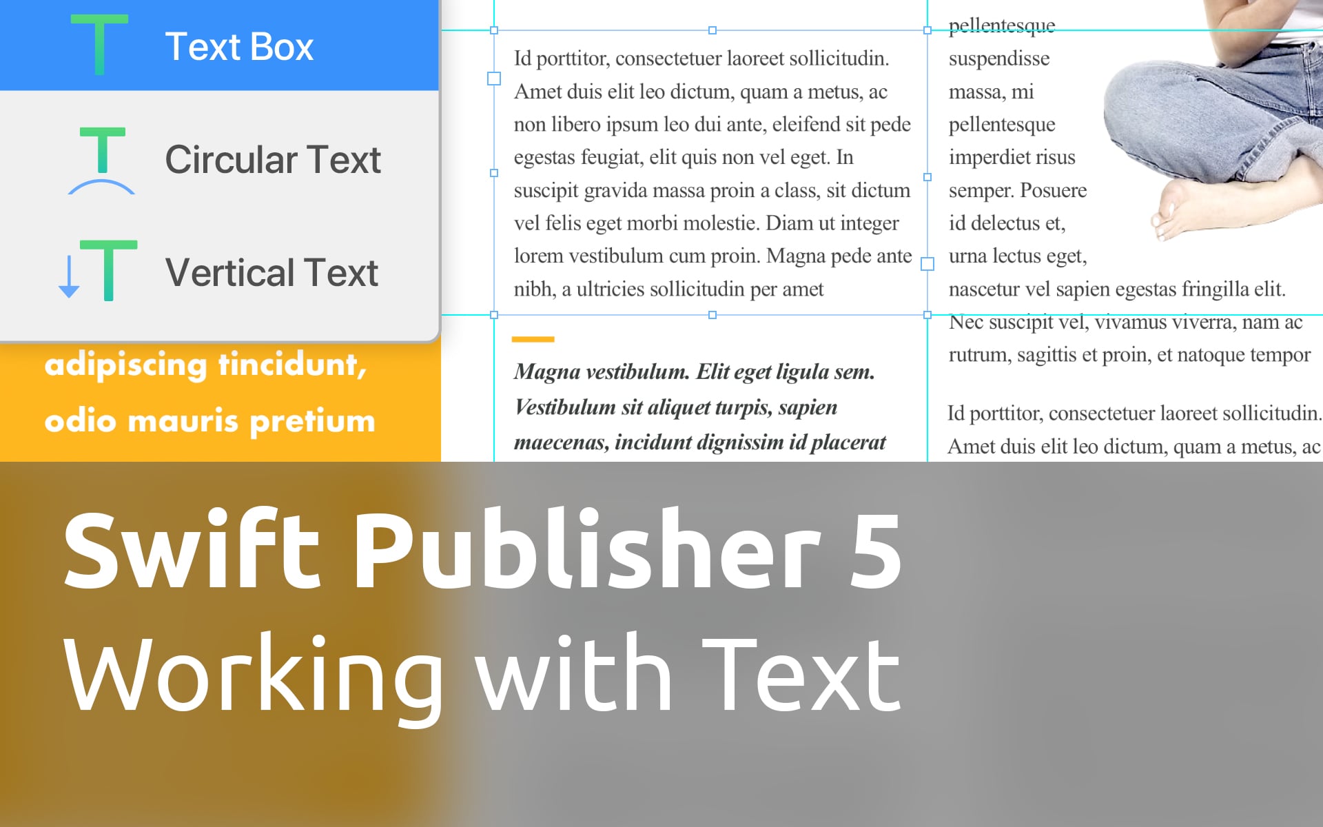 Swift Publisher 5 Tutorials - Working with Text on Vimeo