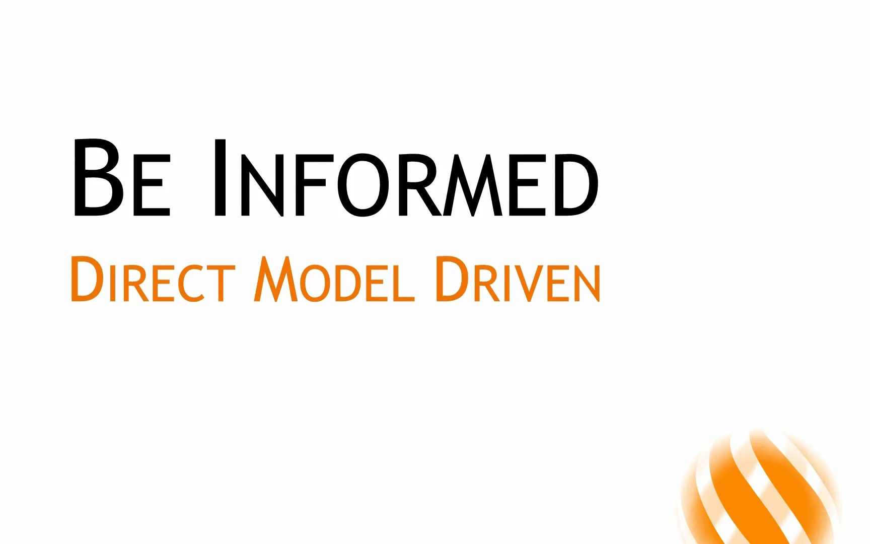 Be Informed Platform – Direct Model Driven on Vimeo